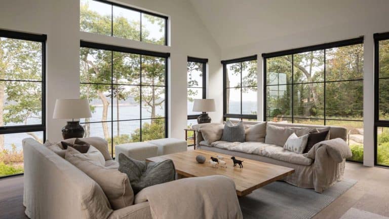 This idyllic New England cottage offers stunning Damariscotta River views