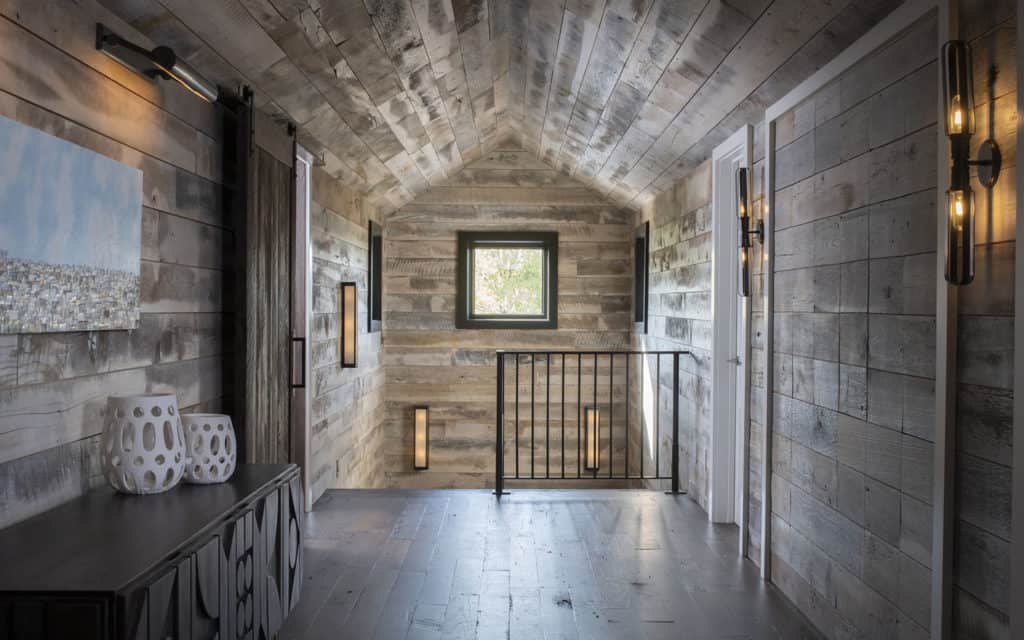 This rustic modern home in Minnesota boasts impressive design details