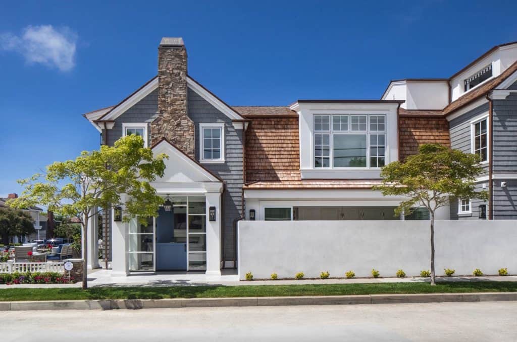 This breezy Newport Beach coastal home was designed for chic entertaining