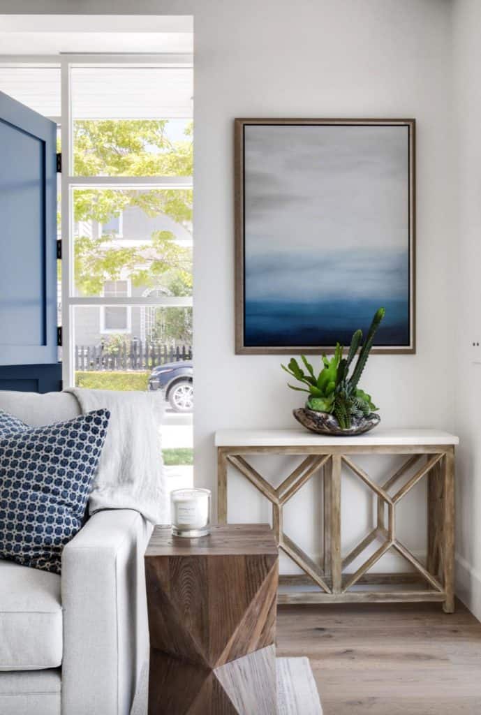 This breezy Newport Beach coastal home was designed for chic entertaining