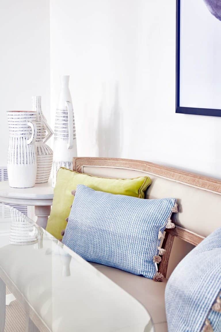 A peek inside this Jersey Shore beach house with coastal chic living spaces