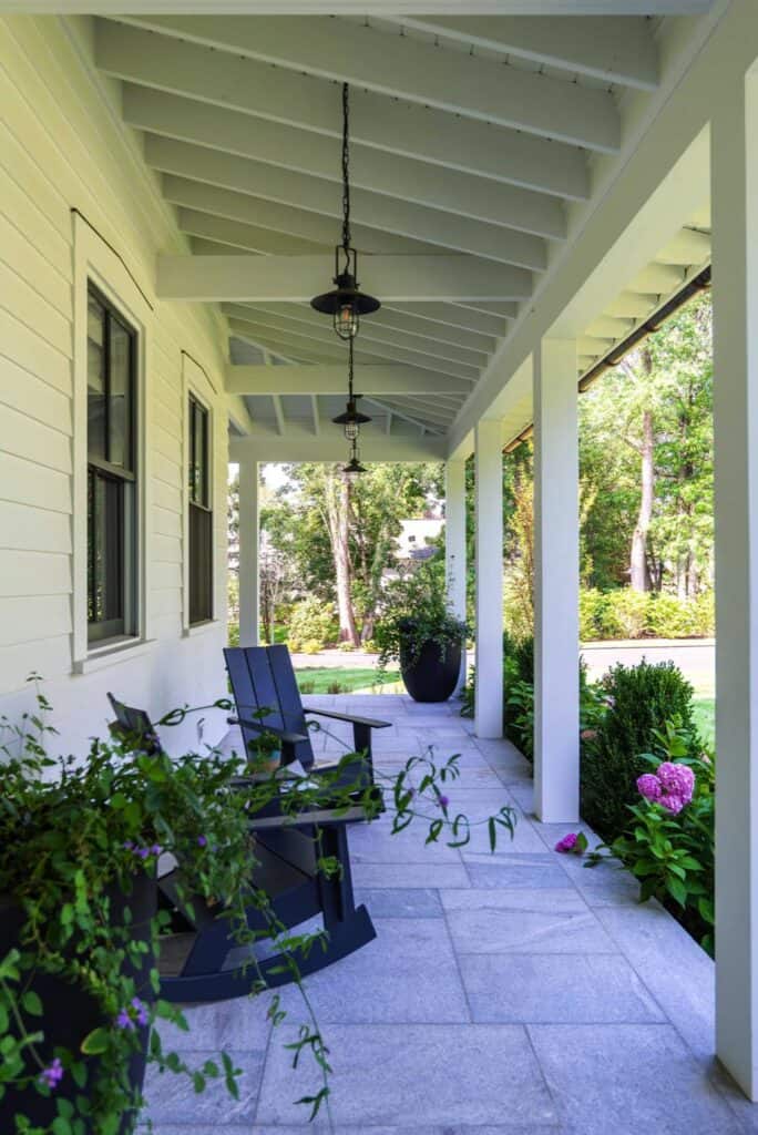 A blissful modern farmhouse in an idyllic setting of Westchester County