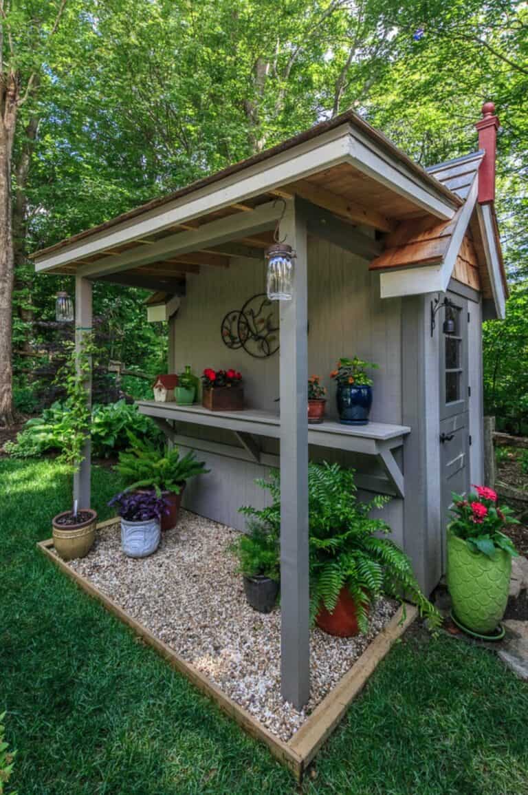 32 Most Amazing Backyard Shed Ideas For An Inviting Garden