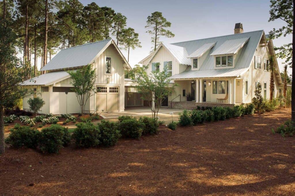 A cozy beach style home with dreamy coastal details in South Carolina