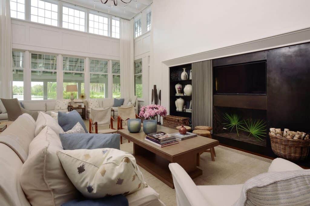 A cozy beach style home with dreamy coastal details in South Carolina