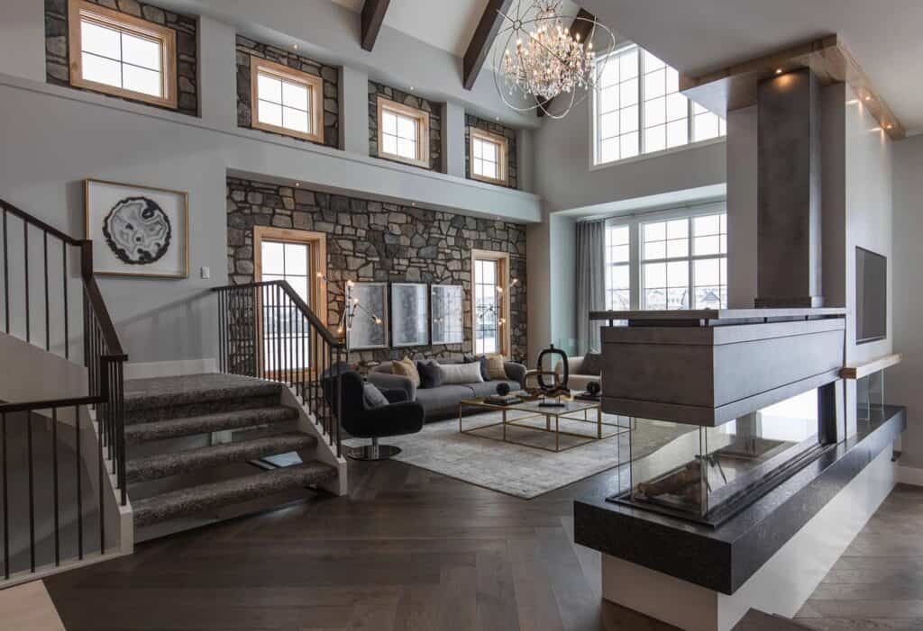 See this stunning Canadian lakefront contemporary home with exceptional ...