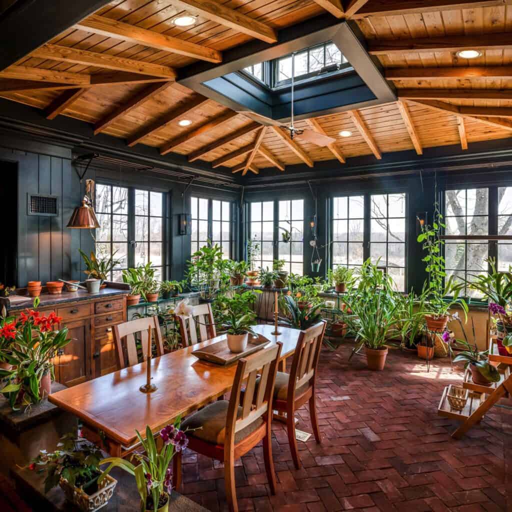 21 Beautiful and Inspiring Farmhouse Sunroom Decorating Ideas