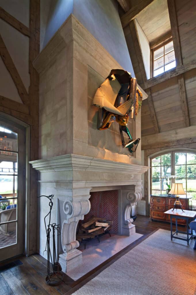 Tour a stunning French provincial house overlooking Long Island Sound