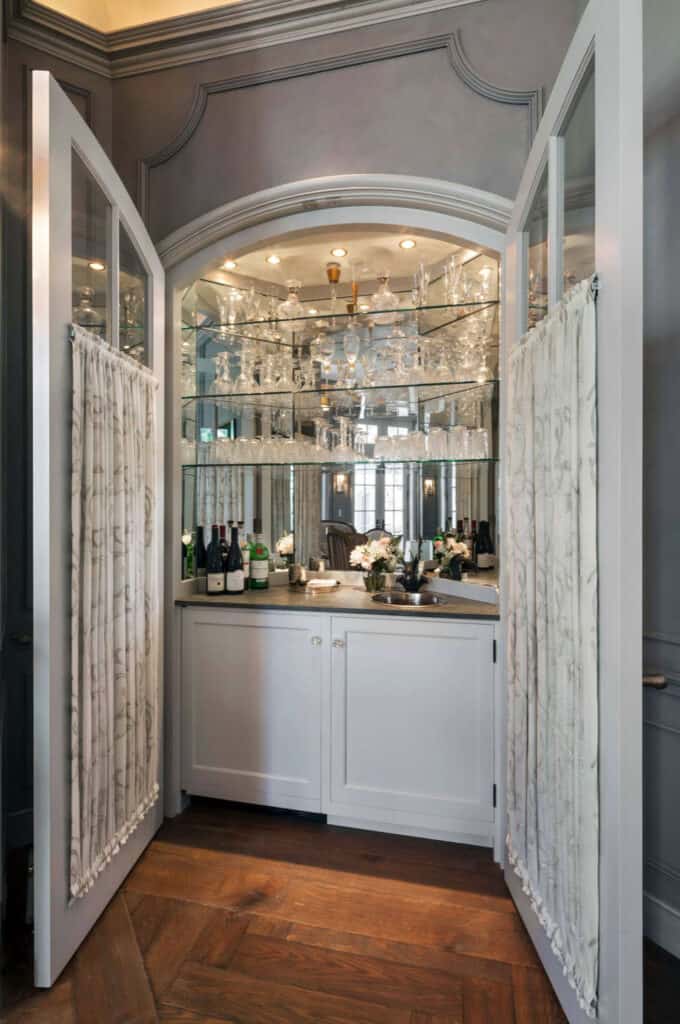 Tour a stunning French provincial house overlooking Long Island Sound