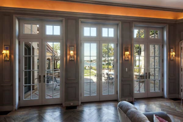 Tour a stunning French provincial house overlooking Long Island Sound