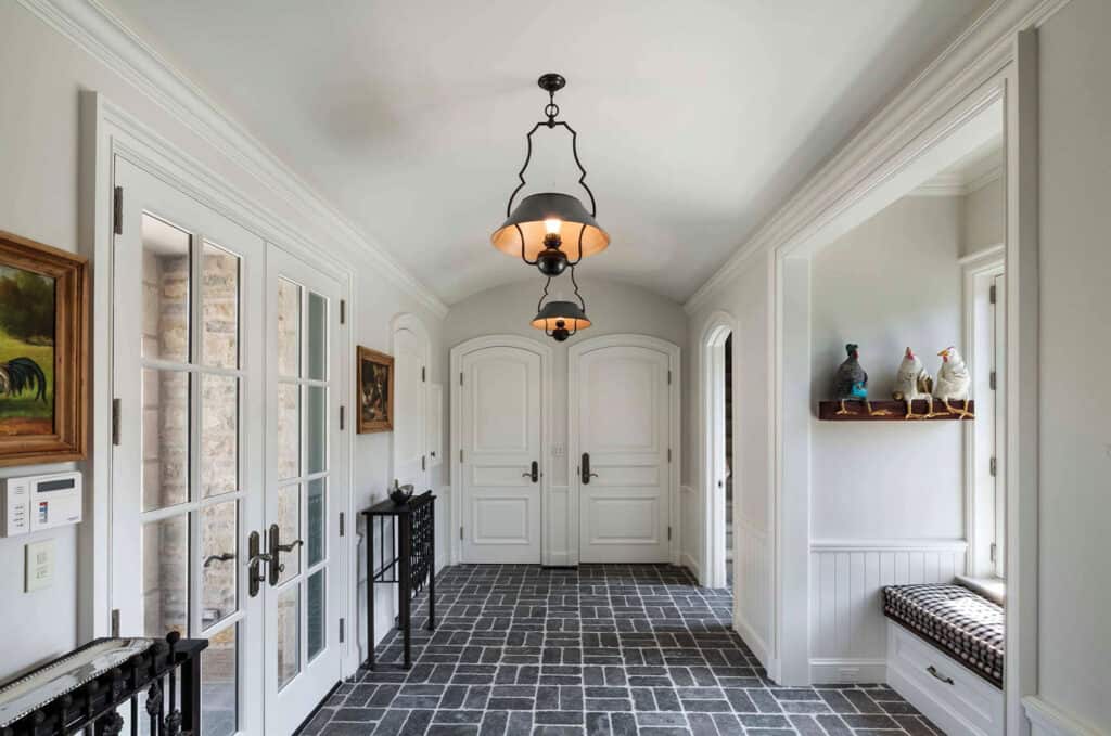 Tour a stunning French provincial house overlooking Long Island Sound