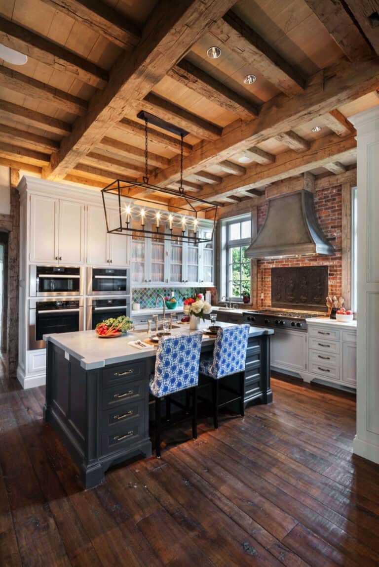 Tour a stunning French provincial house overlooking Long Island Sound