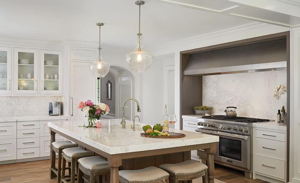 Step inside a Michigan home that embraces elegant traditional styling