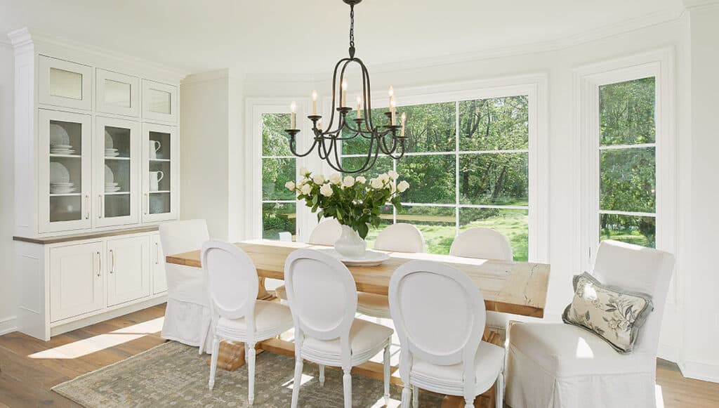 Step inside a Michigan home that embraces elegant traditional styling
