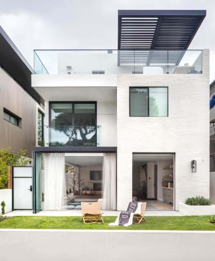 Step into a chic Manhattan Beach house with breezy coastal vibes