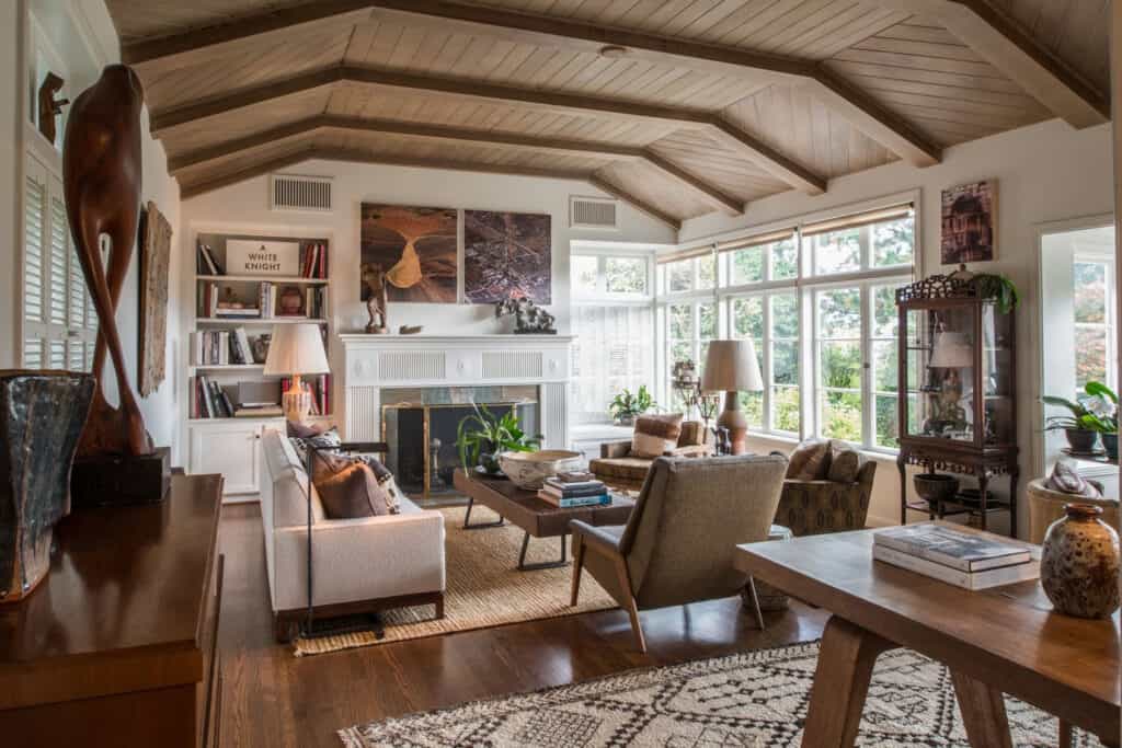 Step inside a beautiful Seattle home with laid-back California living vibes