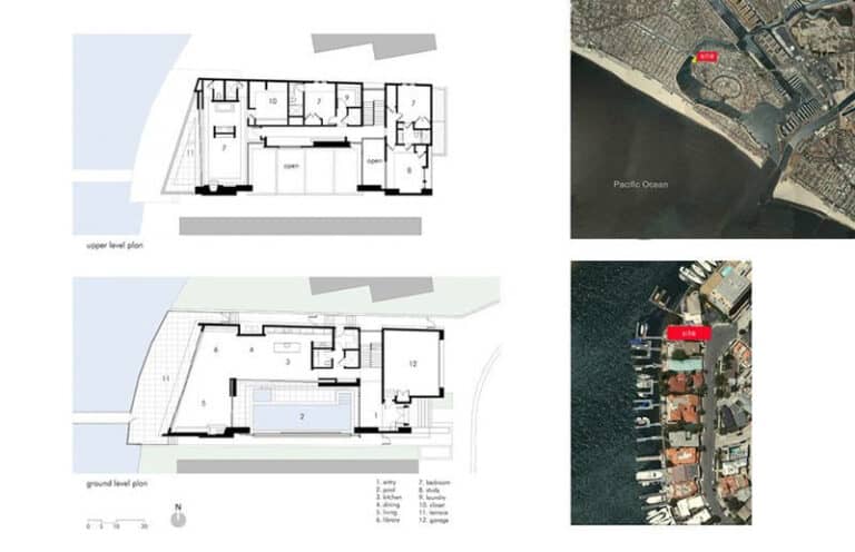 Minimalist waterfront home in Long Beach celebrates indoor-outdoor living