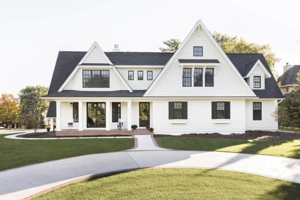 Tour an American cottage style home with gorgeous details in the Midwest