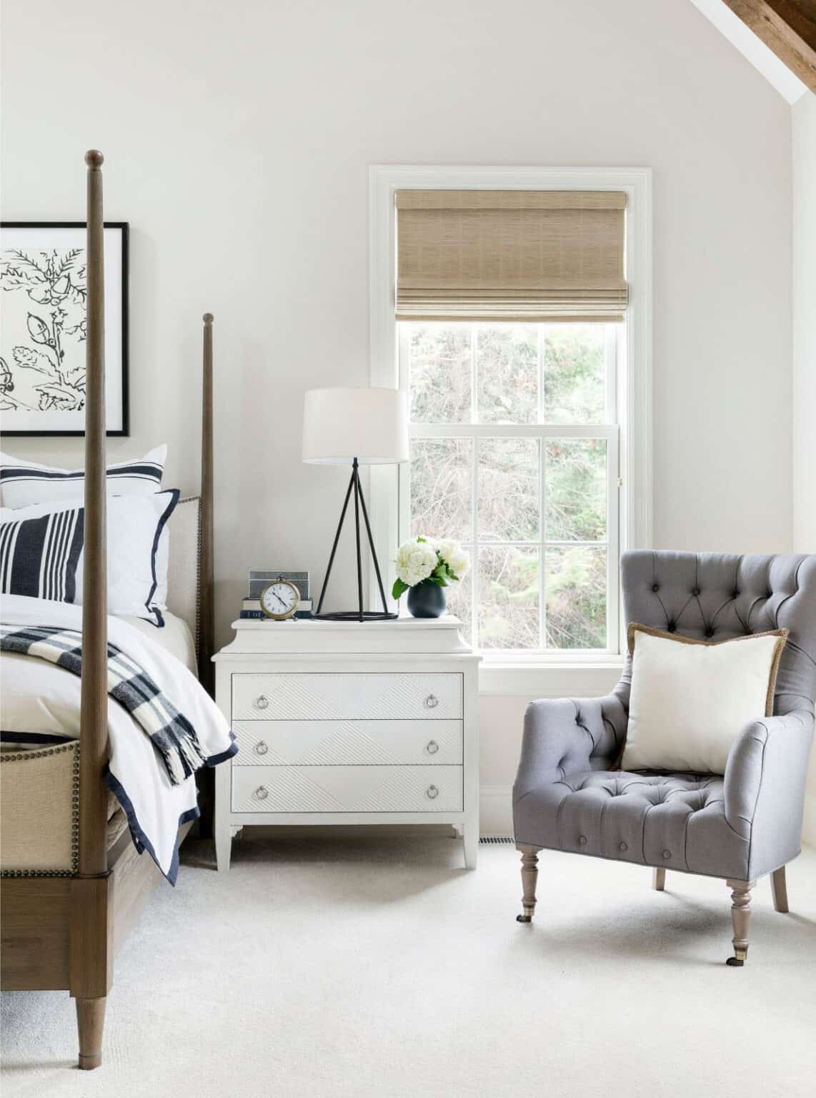 Tour an American cottage style home with gorgeous details in the Midwest