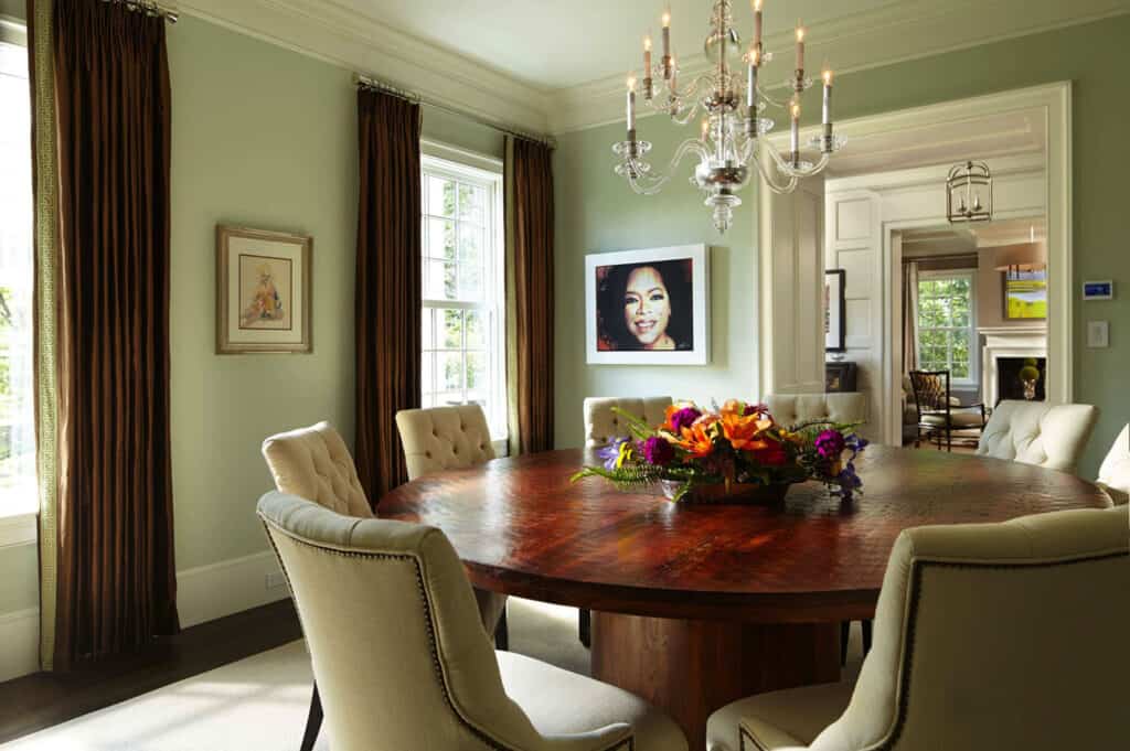 Step into this charming colonial farmhouse with modern details in Minnesota