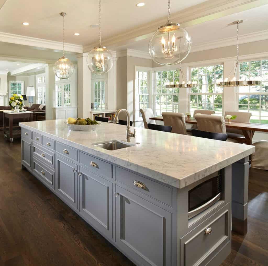 Step into this charming colonial farmhouse with modern details in Minnesota