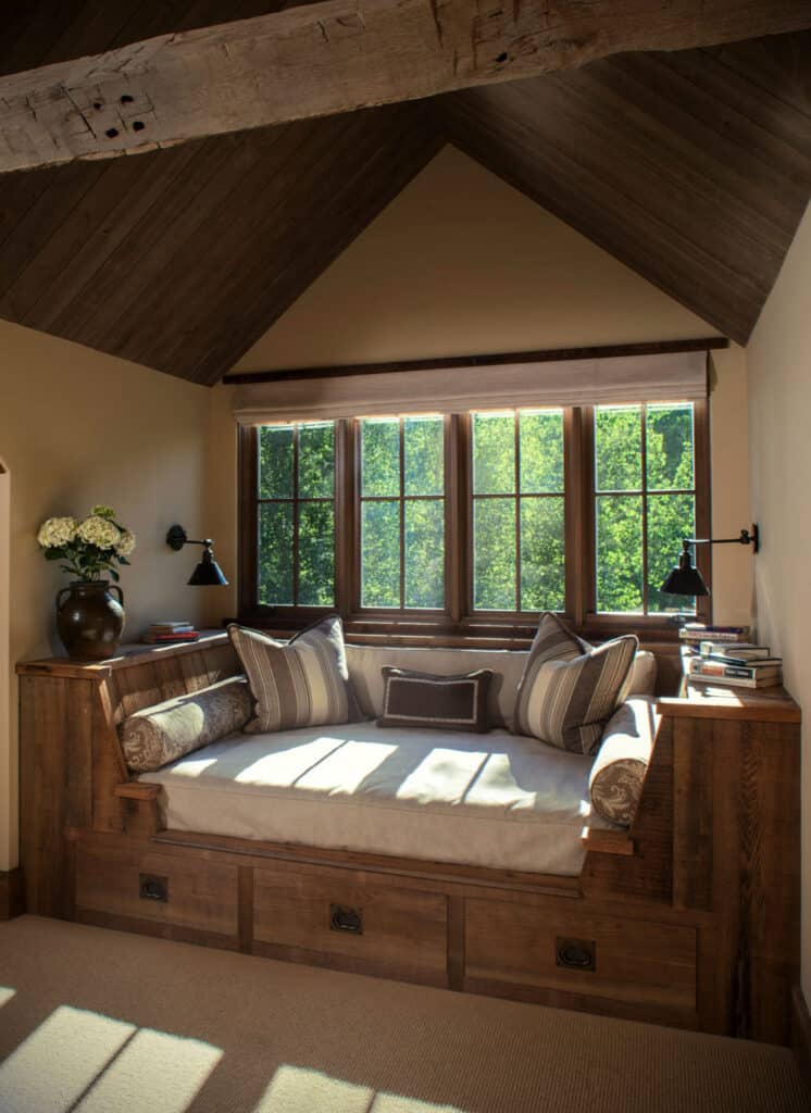 20+ Coziest Rustic Reading Nook Ideas For Winter Hibernation