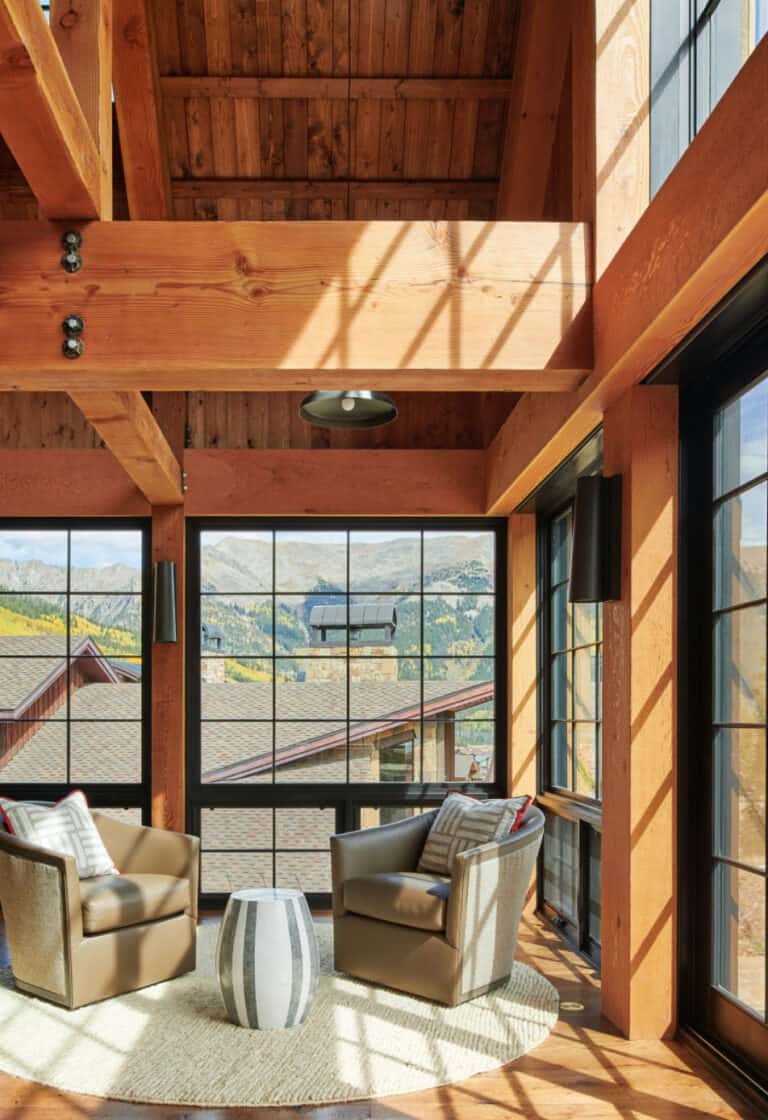 Tour a Midwestern-barn-inspired home with gorgeous rustic details
