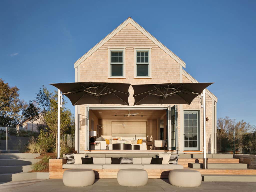 Step inside this magnificent Nantucket beach house with dreamy interiors