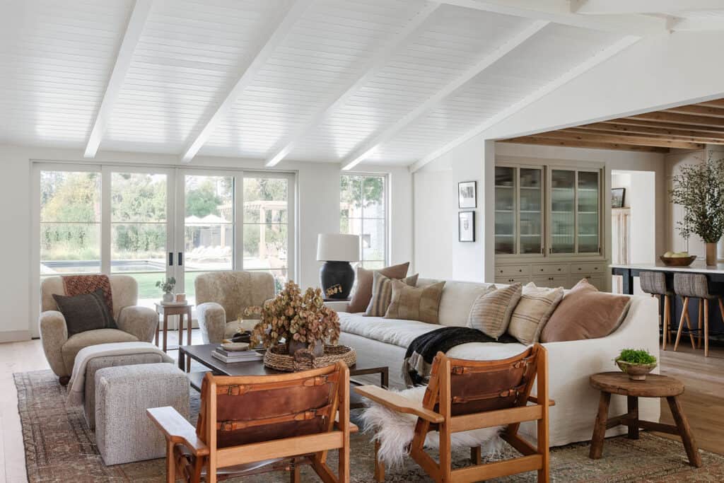 West Coast style meets modern farmhouse in this unforgettable LA home