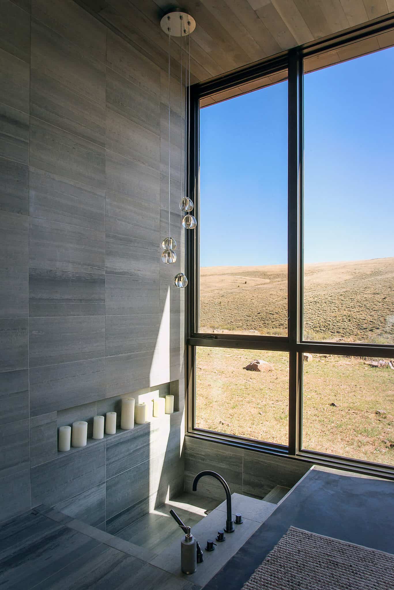 Fabulous off-grid modern cabin nestled in rolling hills of southern Idaho