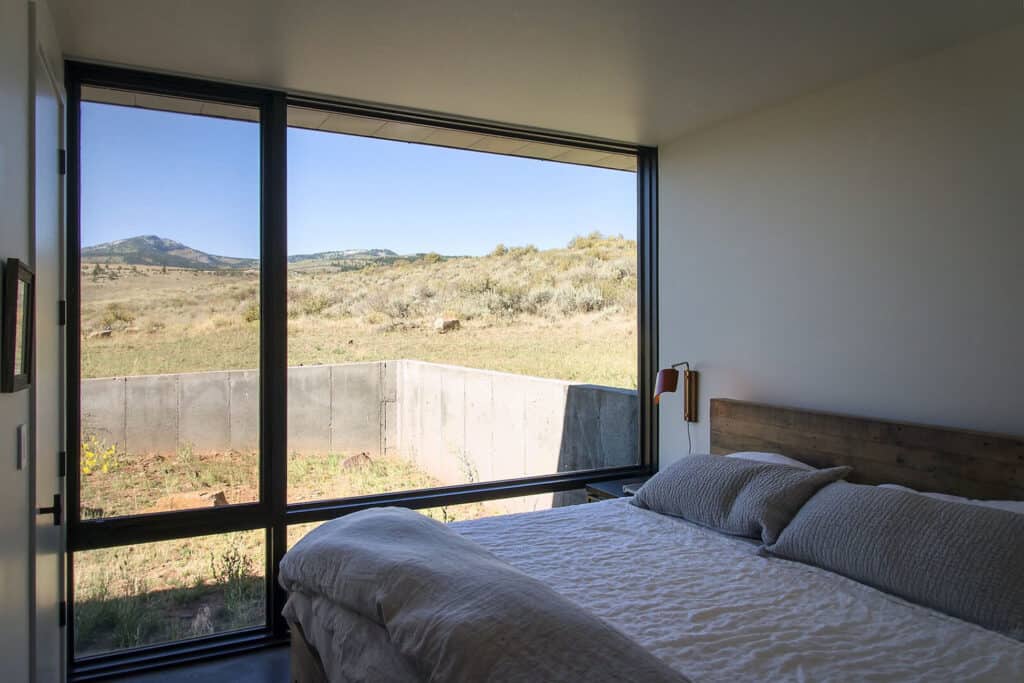 Fabulous off-grid modern cabin nestled in rolling hills of southern Idaho