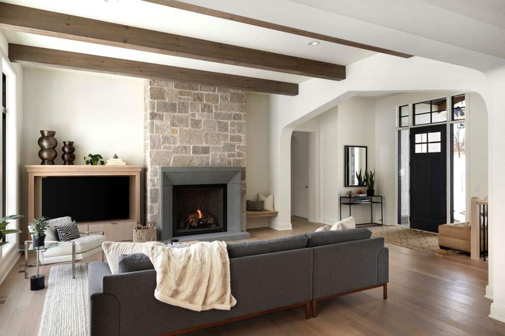 Modern European home in Midwest with gorgeous Scandinavian details