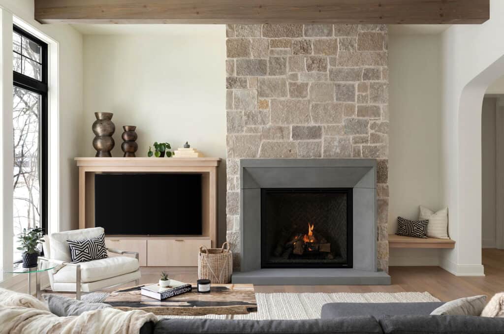 Modern European home in Midwest with gorgeous Scandinavian details