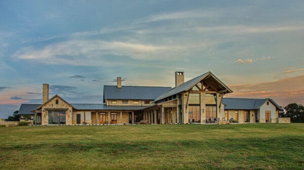A rustic homestead in Texas Hill Country showcases inviting details