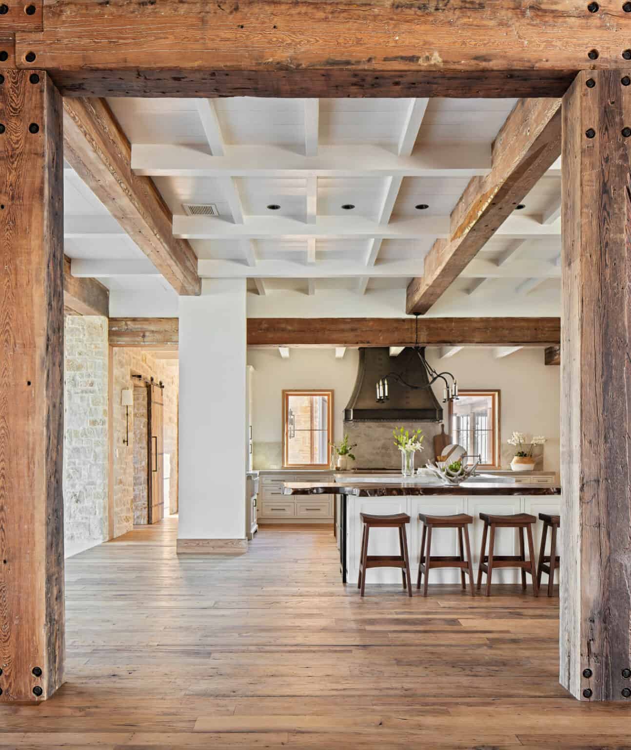 A rustic homestead in Texas Hill Country showcases inviting details
