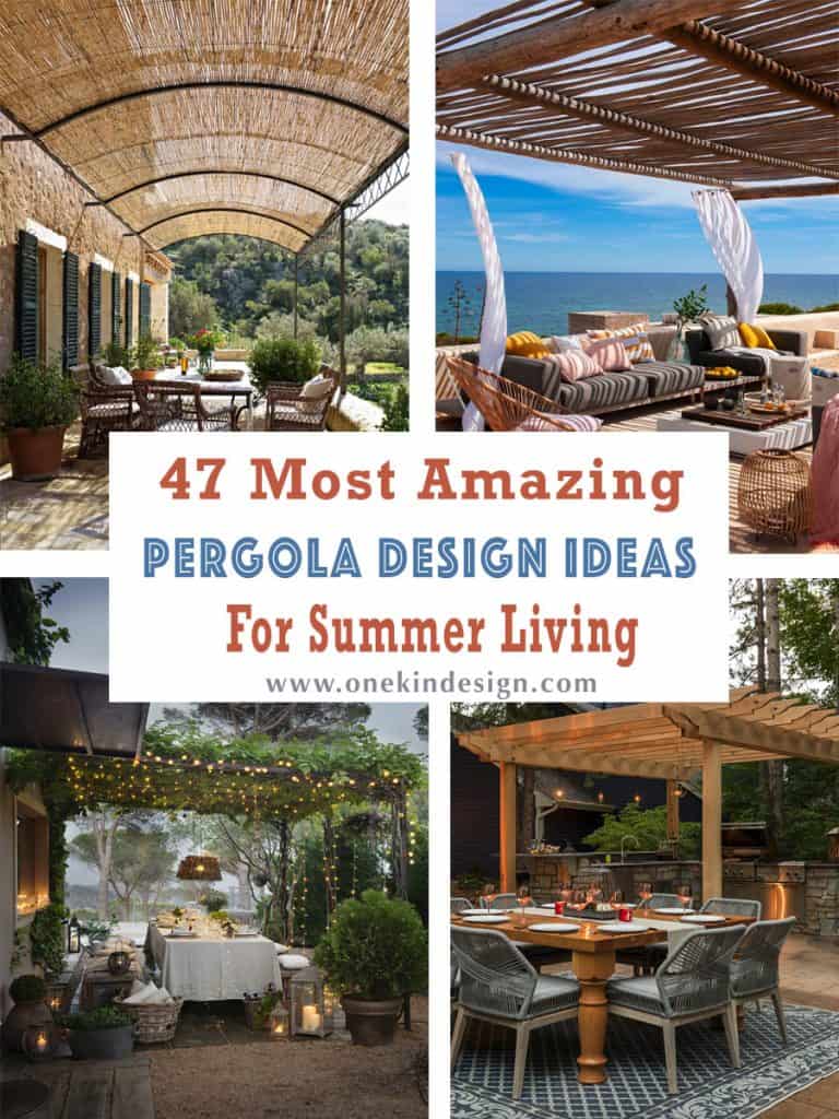 47 Most Amazing Pergola Design Ideas For Summer Living