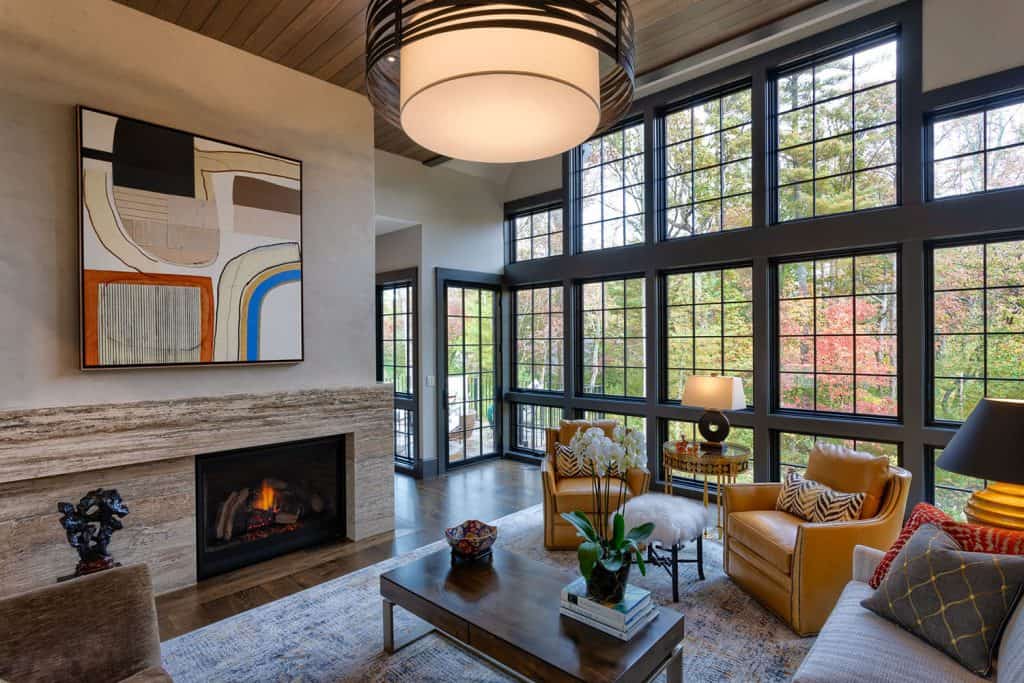 Gorgeous European-inspired home with a contemporary twist in Asheville