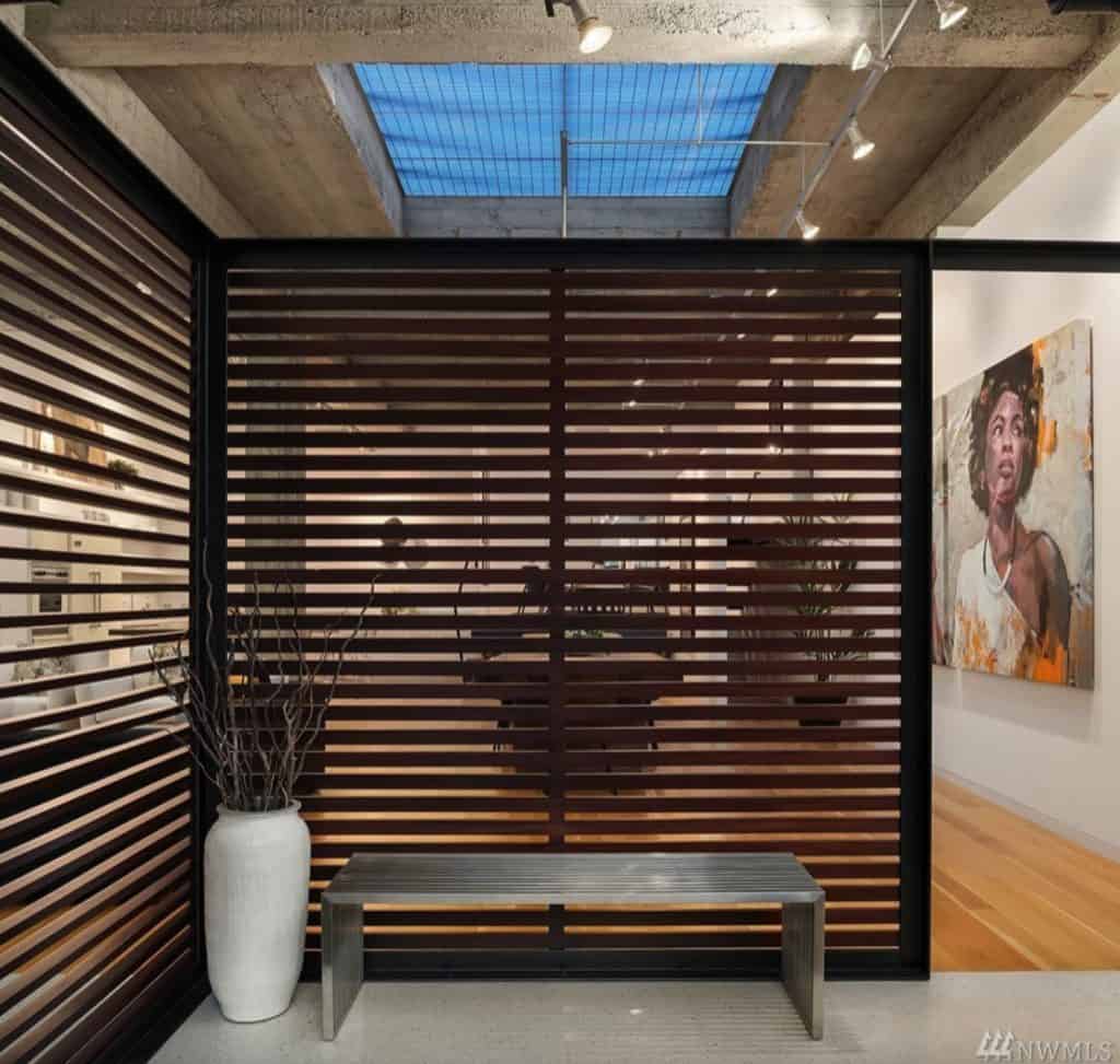 Tour this spectacular modern condo in a rehabbed school in Seattle