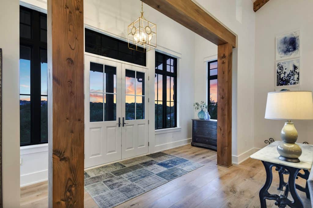 This stunning Texas farmhouse perfectly blends modern and rustic design