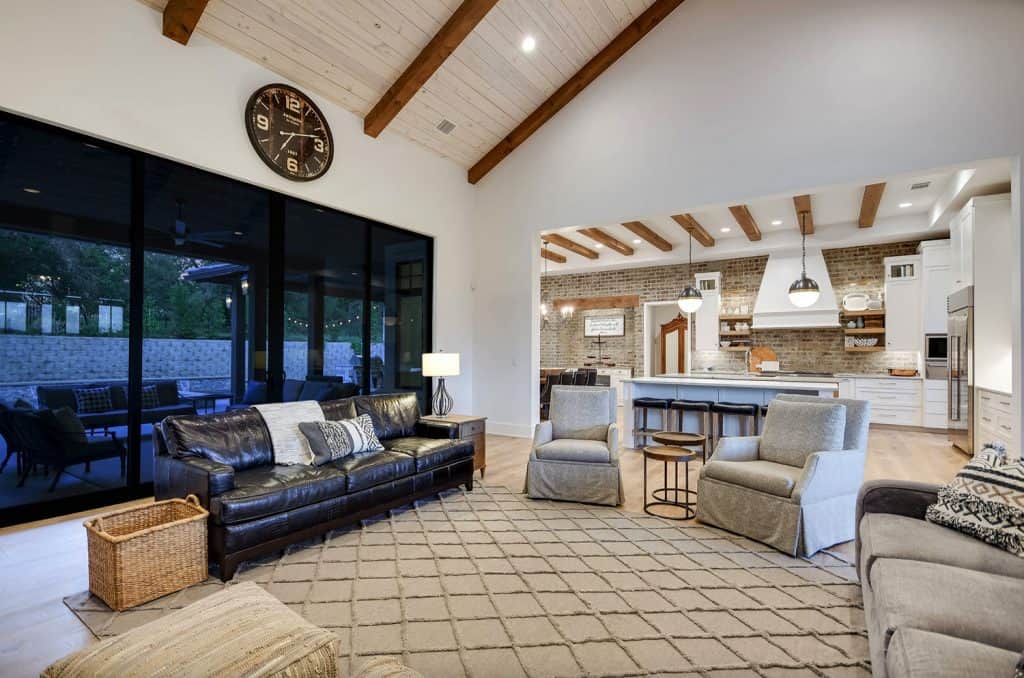 This stunning Texas farmhouse perfectly blends modern and rustic design