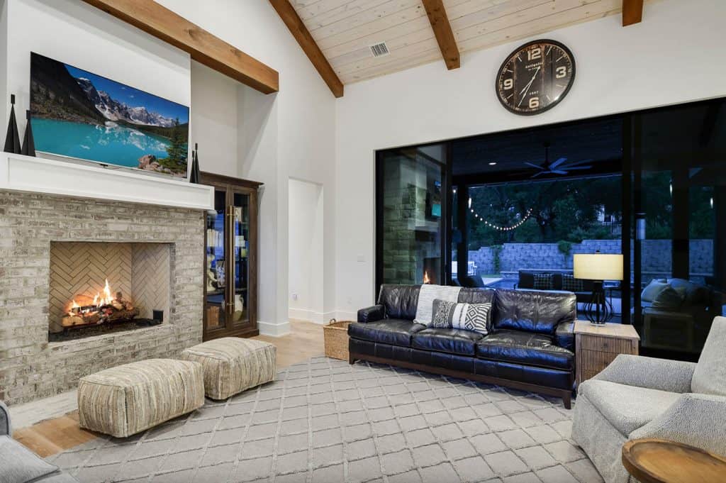 This stunning Texas farmhouse perfectly blends modern and rustic design