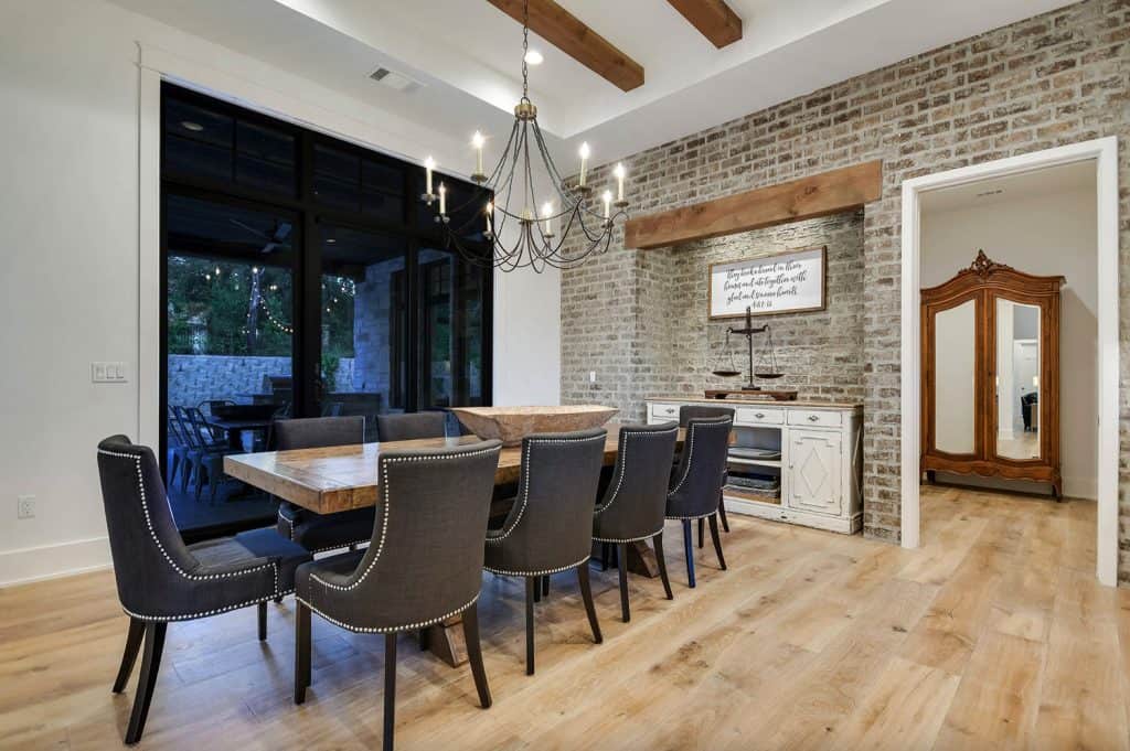 This stunning Texas farmhouse perfectly blends modern and rustic design