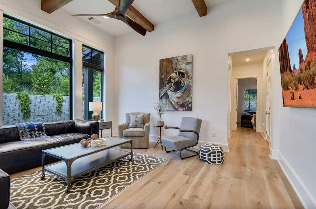 This stunning Texas farmhouse perfectly blends modern and rustic design