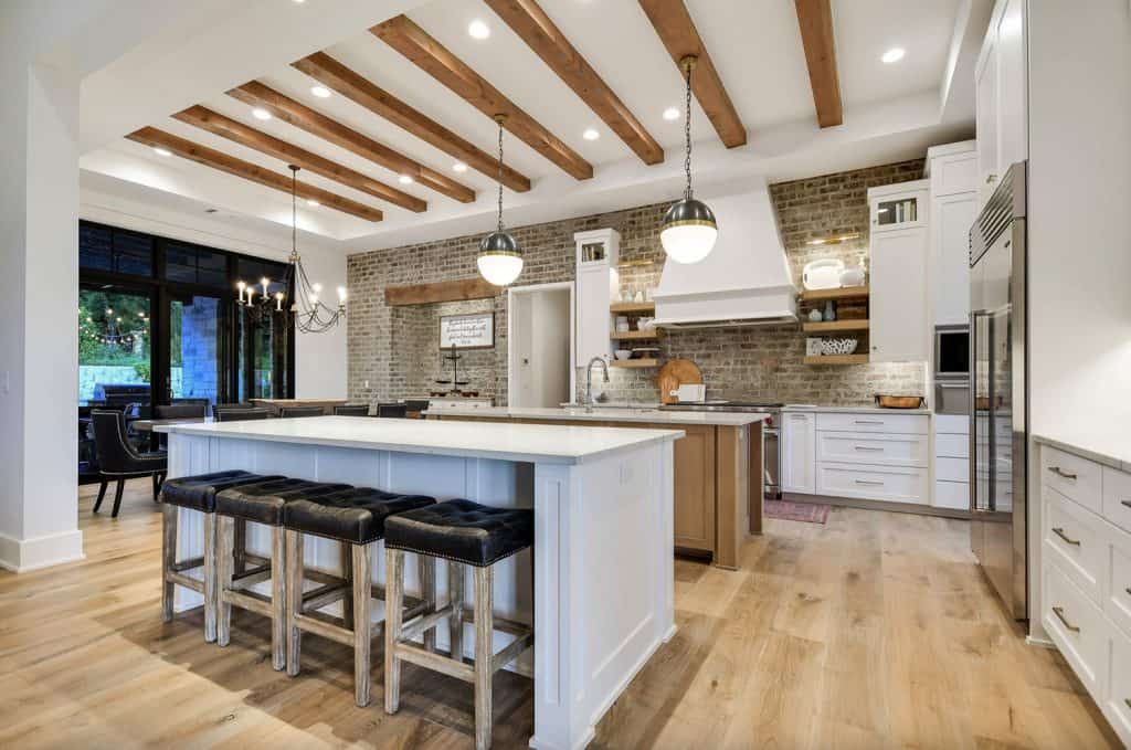 This stunning Texas farmhouse perfectly blends modern and rustic design
