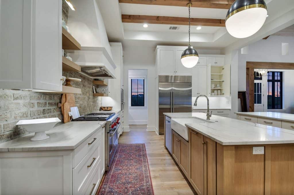 This stunning Texas farmhouse perfectly blends modern and rustic design