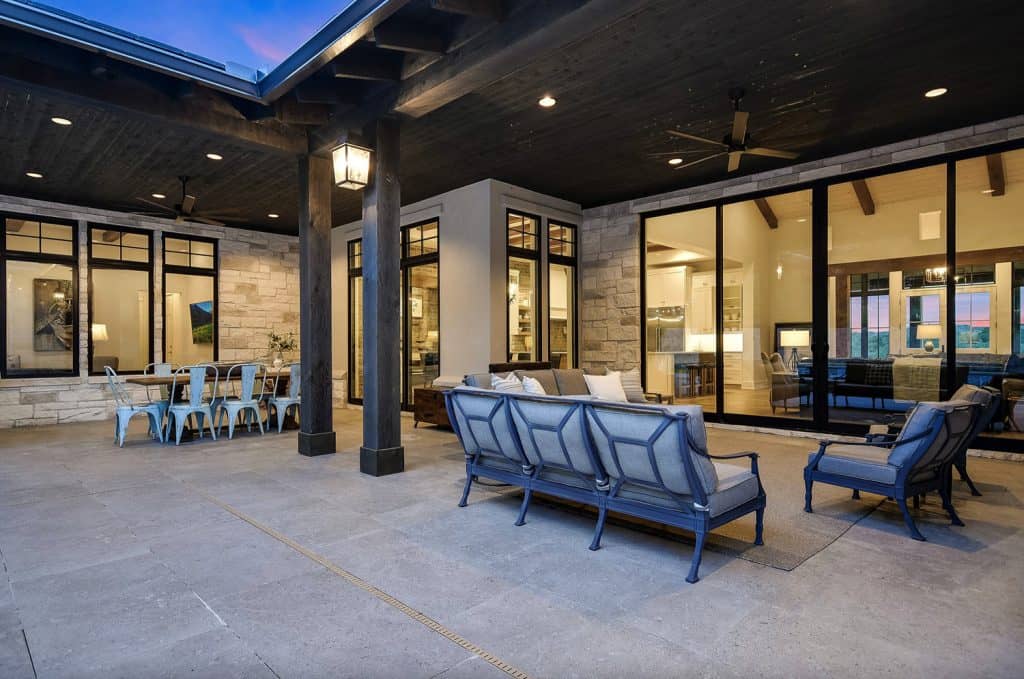 This stunning Texas farmhouse perfectly blends modern and rustic design