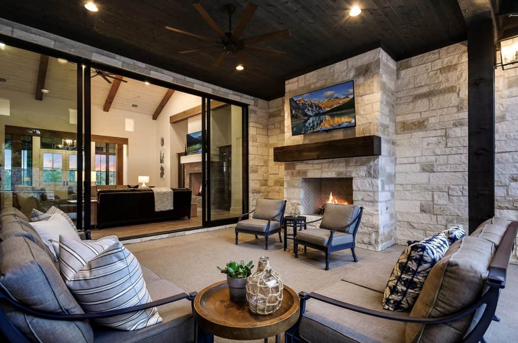 This stunning Texas farmhouse perfectly blends modern and rustic design