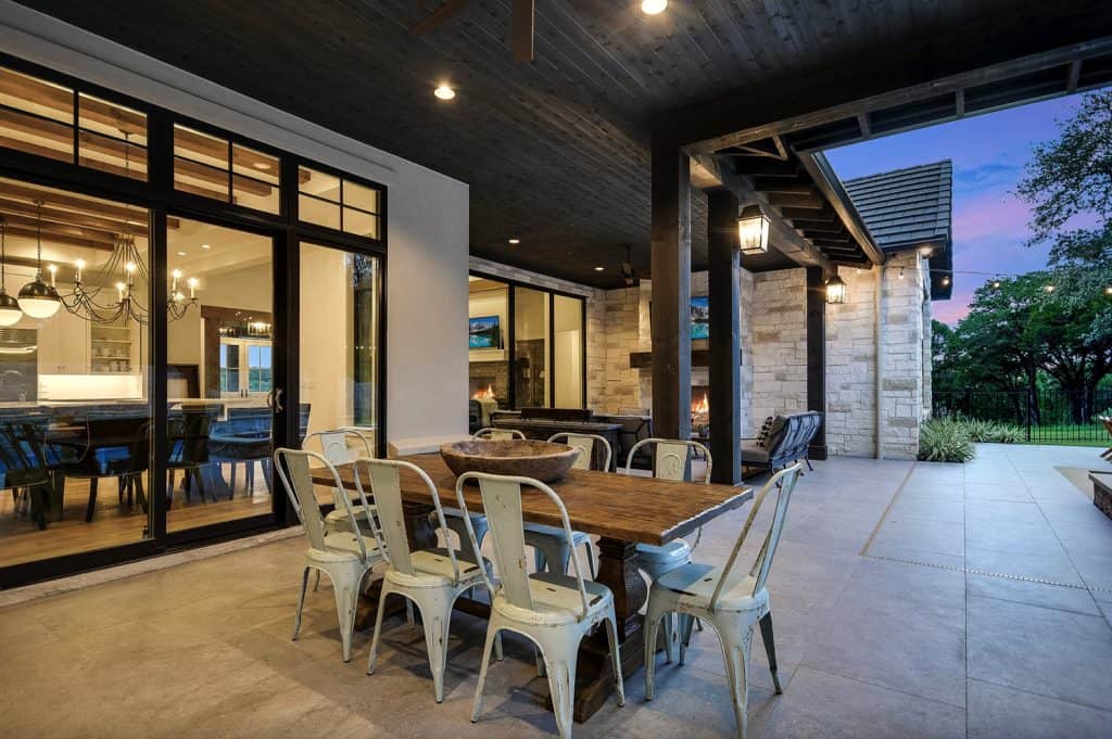 This stunning Texas farmhouse perfectly blends modern and rustic design