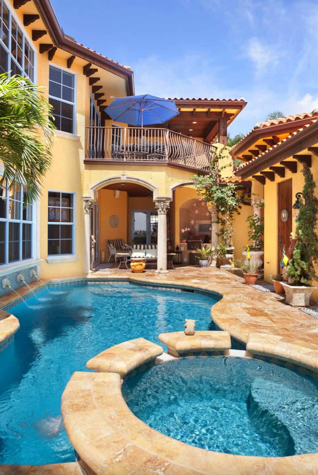 20+ Insanely Beautiful Mediterranean Swimming Pool Ideas To Dive Into