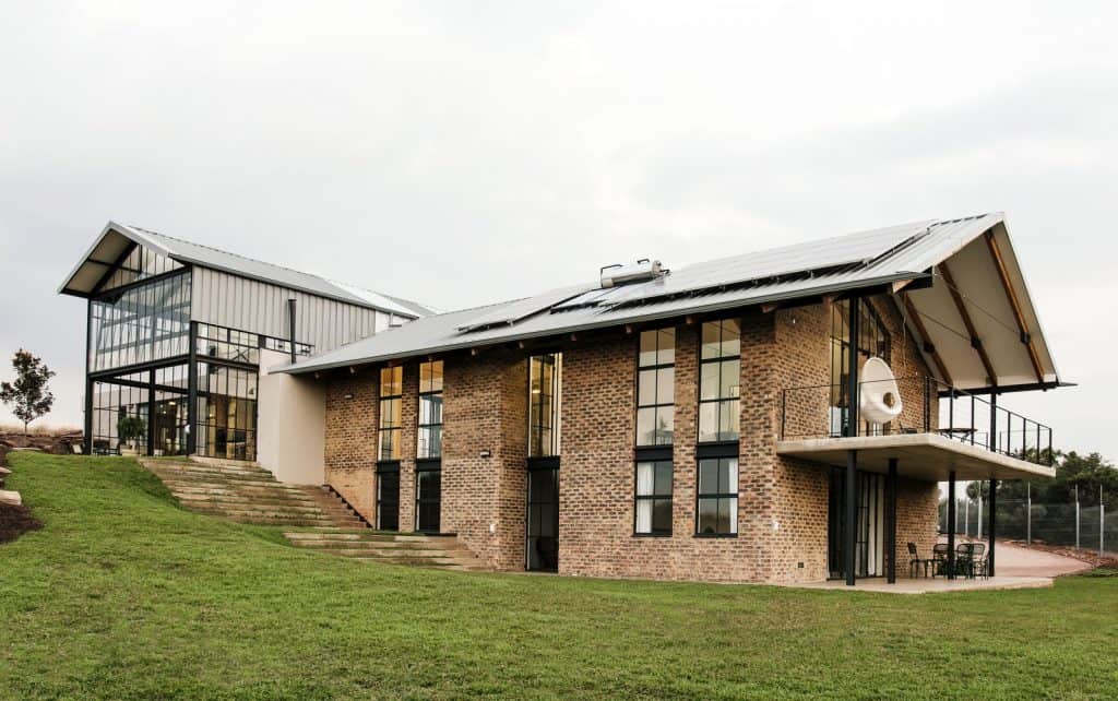 Spectacular off the grid modern farmhouse retreat in South Africa